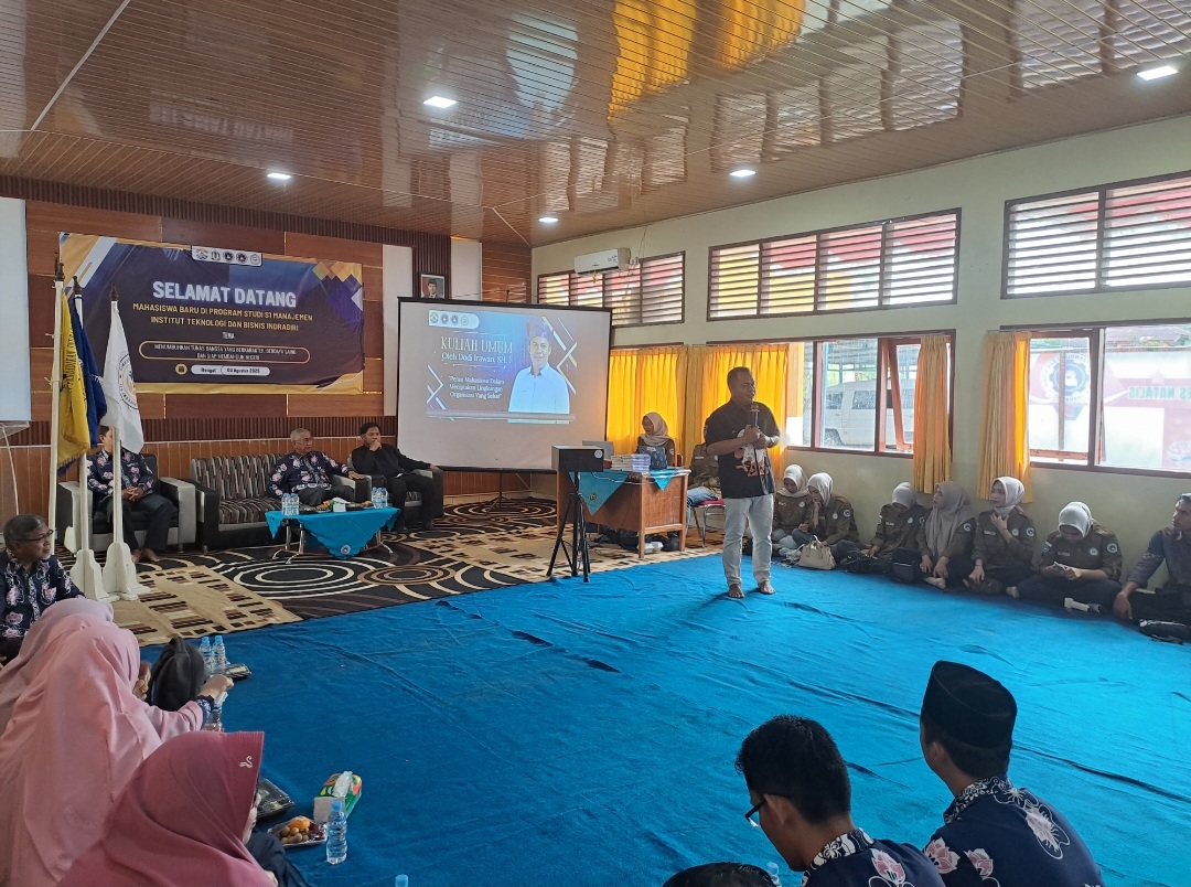 Dodi Irawan Bakaghojo Datangi Kampus ITB - Indragiri - Amanat Riau